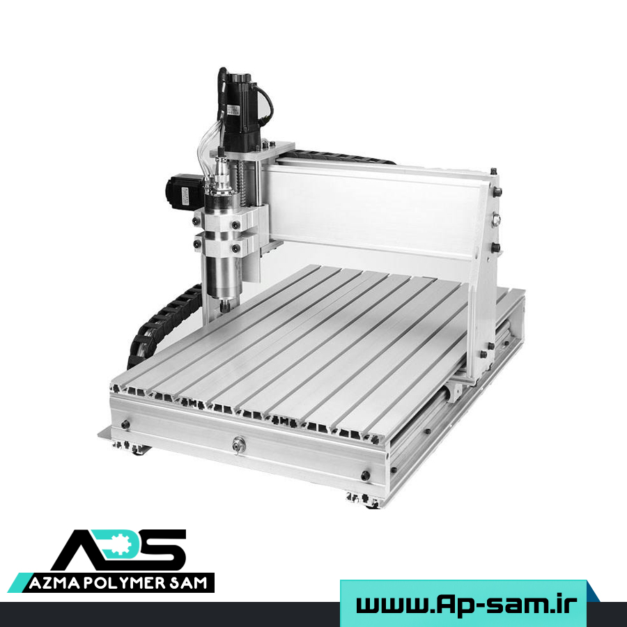دستگاه فرز سه محور ( CNC ) رو میزی آزمایشگاهی-صنعتی - آزما پلیمر سام